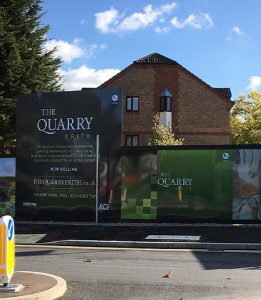 Hotel Hoarding Design – Site Hoarding London