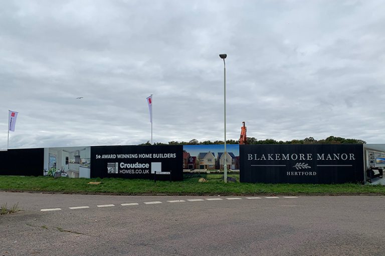 Hotel Hoarding Design – Site Hoarding London