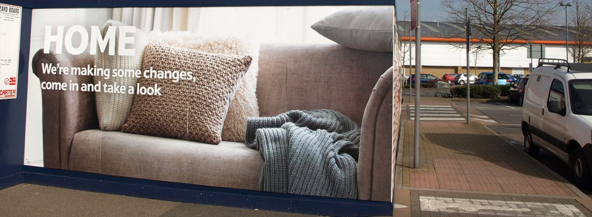 Hotel Hoarding Design – Site Hoarding London