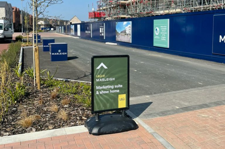 Signage Board Design – Site Hoarding London