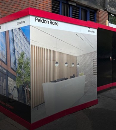 Creative Hospital Hoarding Design & Printing